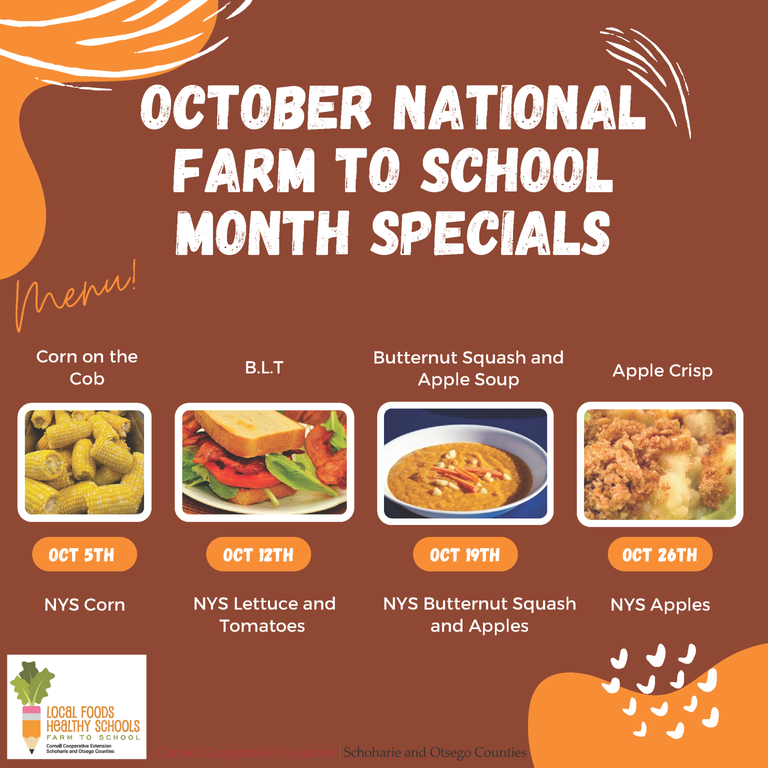 Sharon Springs participates in National Farm-to-School Month - Sharon ...