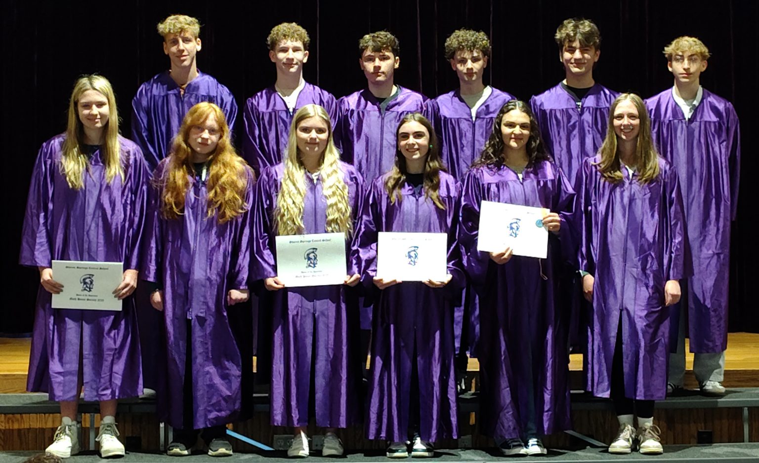 National Math Honor Society Mu Alpha Theta Ceremony - Sharon Springs ...