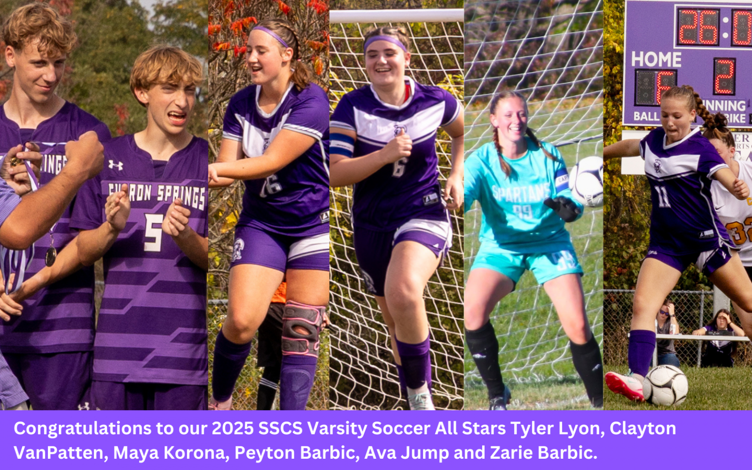 Spartan Boys and Girls Varsity Soccer Teams/Players Earn 2025 Tri ...